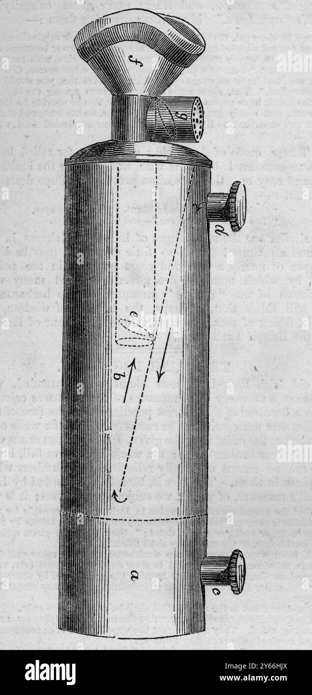 Smee's Hot Water Ether Inhaler Machine Stock Photo - Alamy