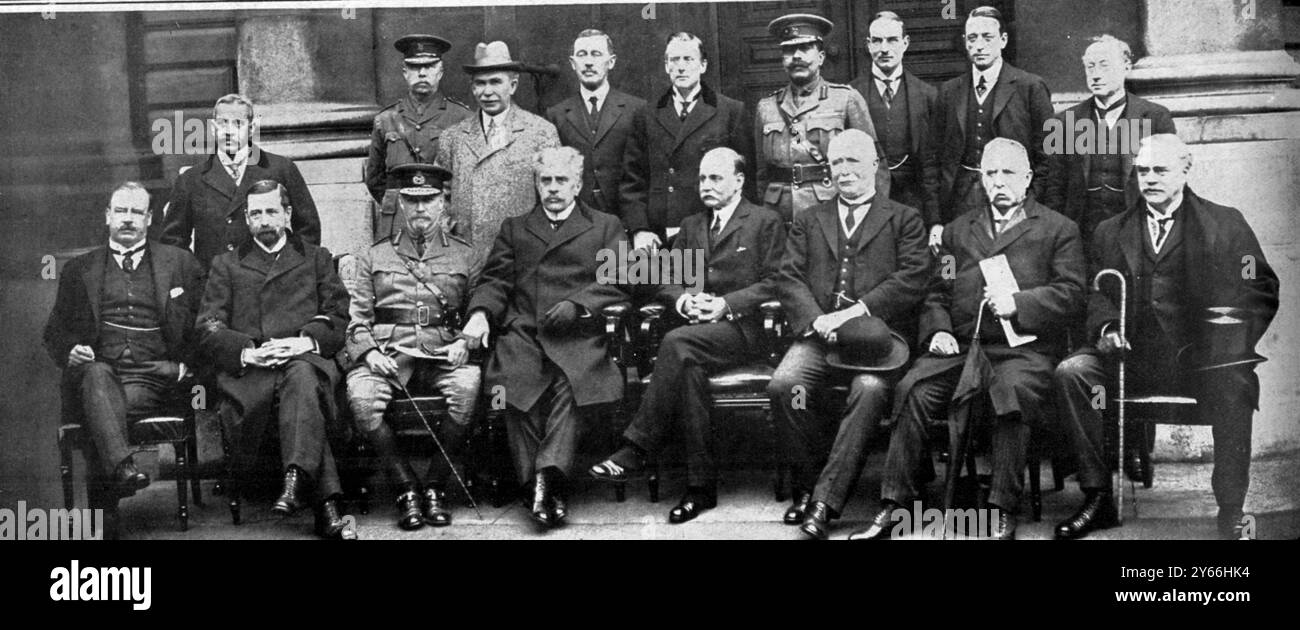 The Imperial War Cabinet Overseas Representives Attending The Meetings ...