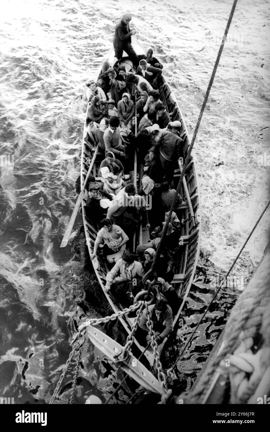 These are some of the 284 islanders of the volcano-torn South Atlantic ...