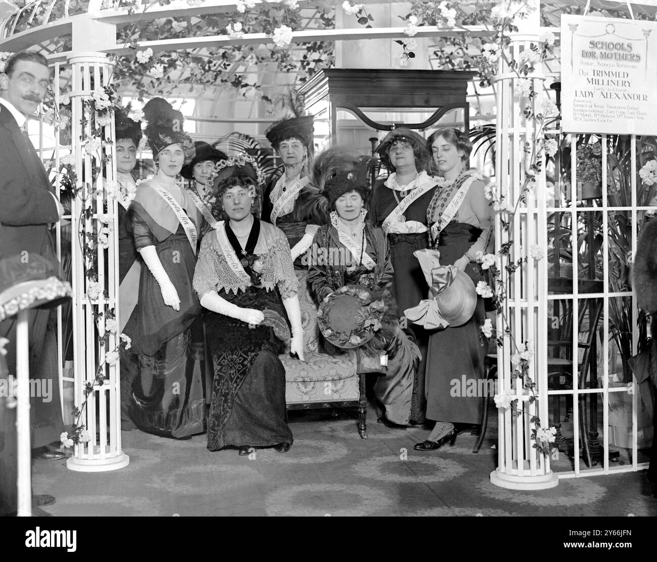 Selfridges Bazaar, Lady Alexander Baroness De Worms,Lady Mond,Miss Mond ...