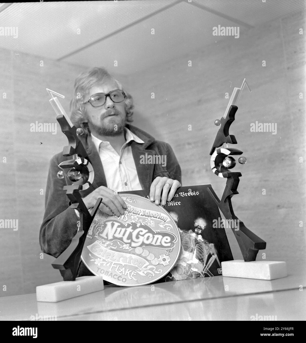 Andrew Oldham former manager of the pop group Rolling Stones pictured ...