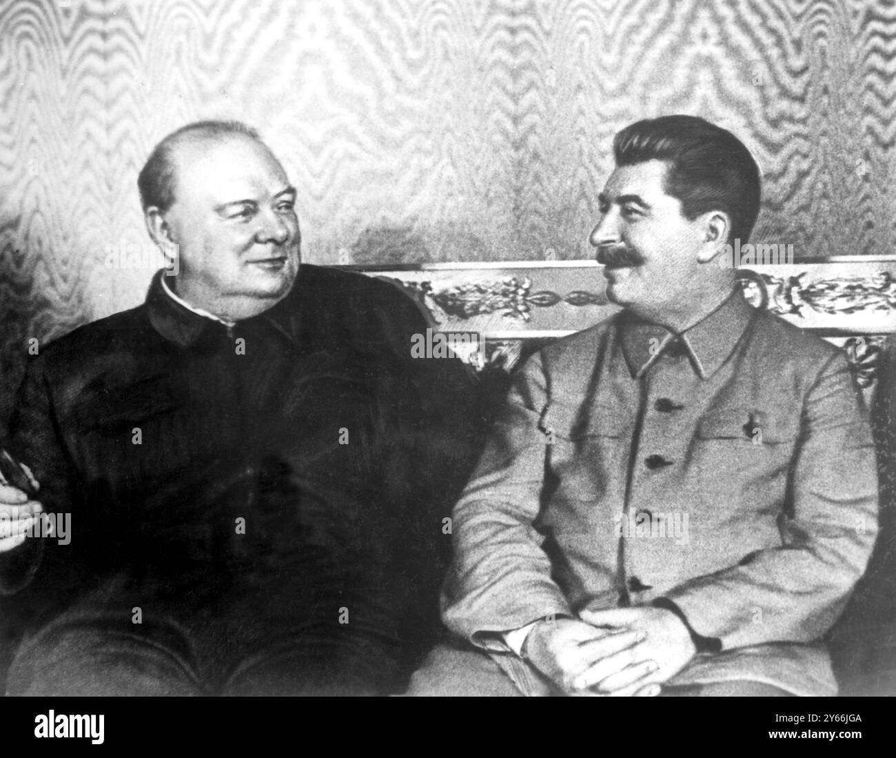 Churchill and stalin 1942 moscow hi-res stock photography and images ...