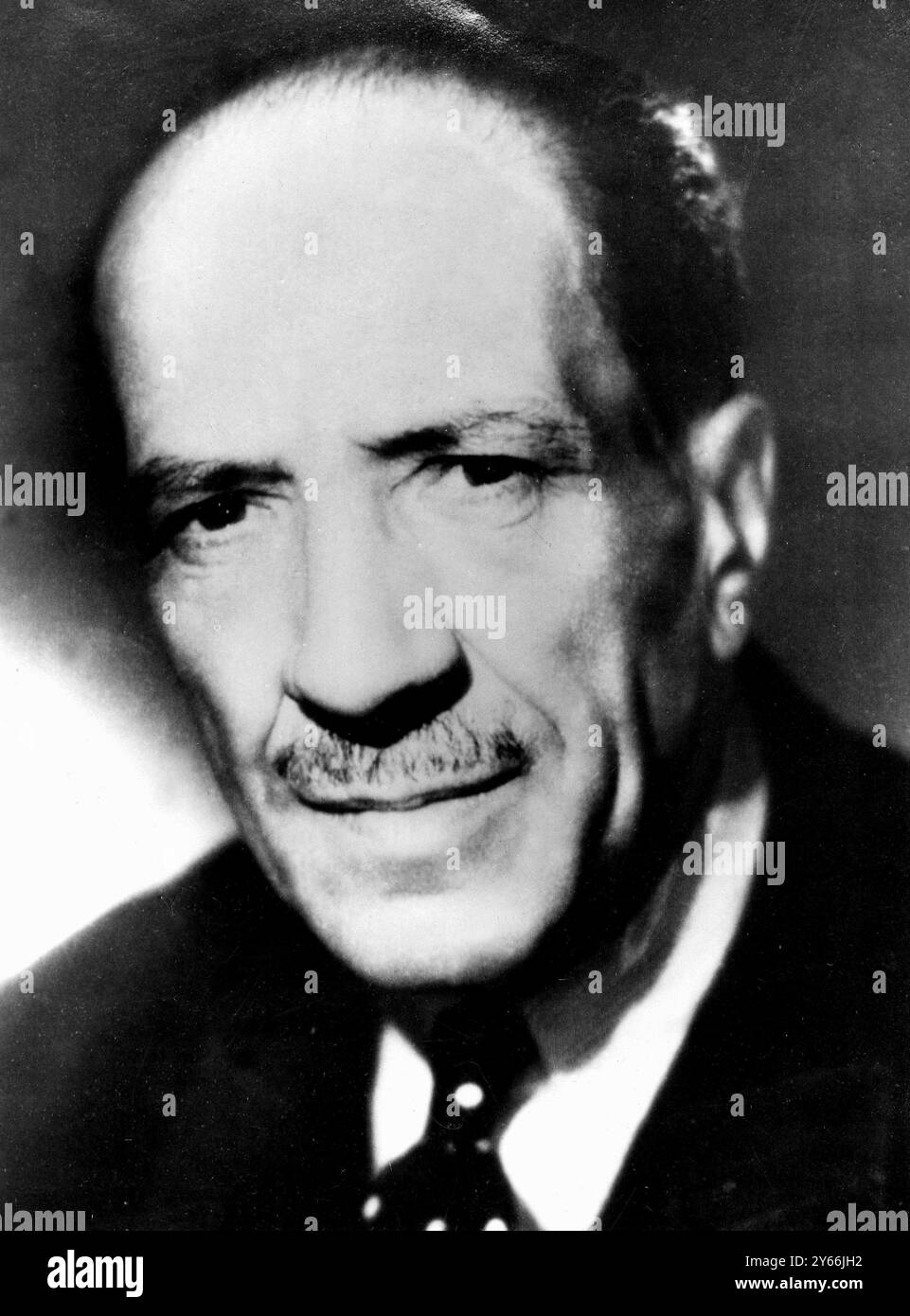 Jacques Thibaud, the famous French violinist. 2nd September 1953 Stock ...