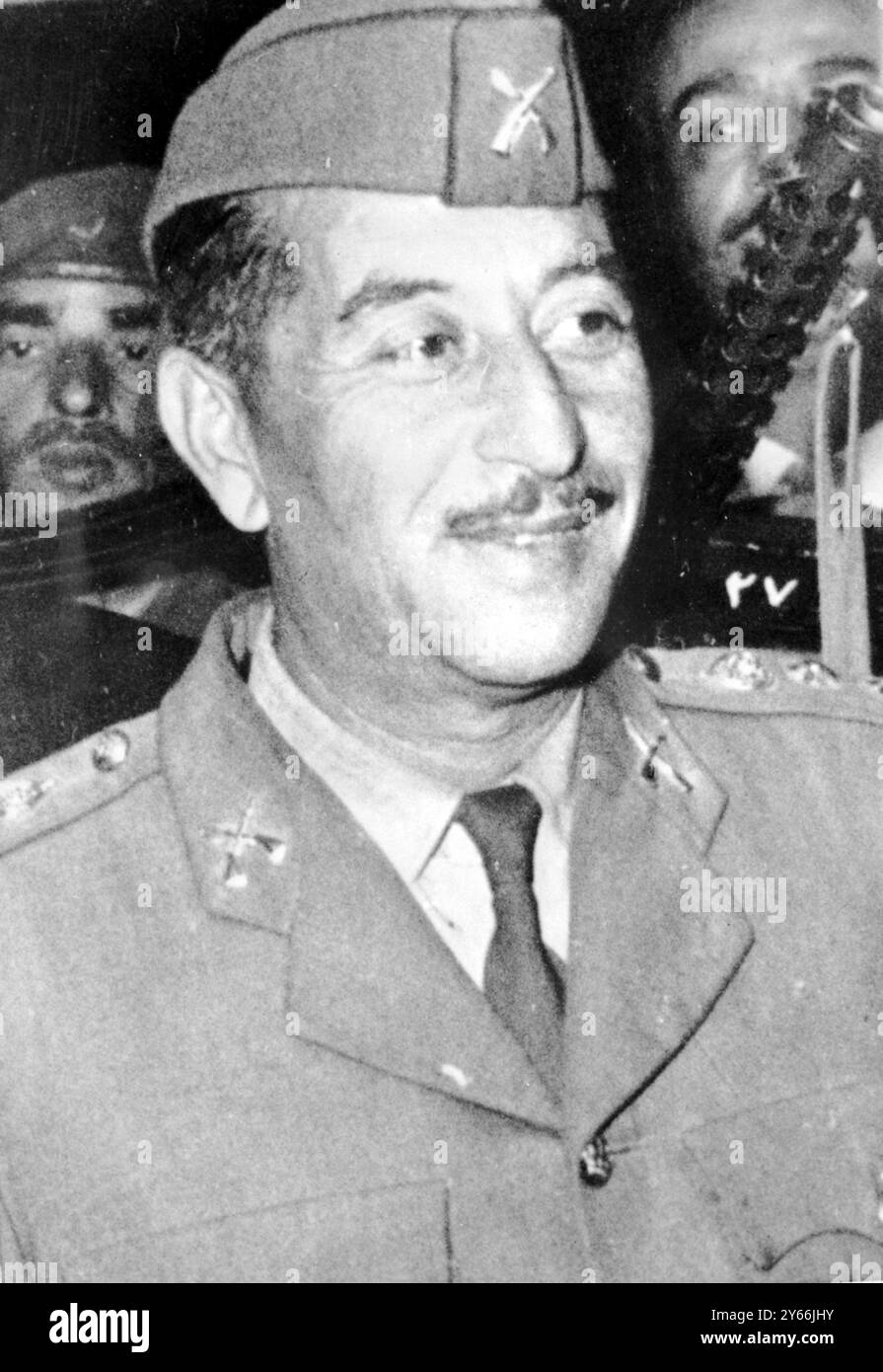 Major General Ahmed Hassan El Bakr (photographed in 1963) elected ...