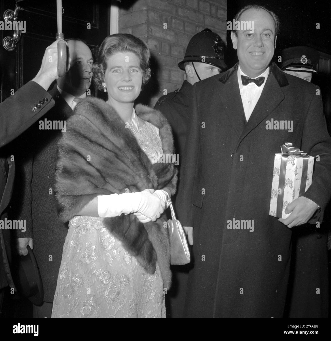 Mr Christopher Soames with his wife Mary Soames daughter of Sir Winston ...