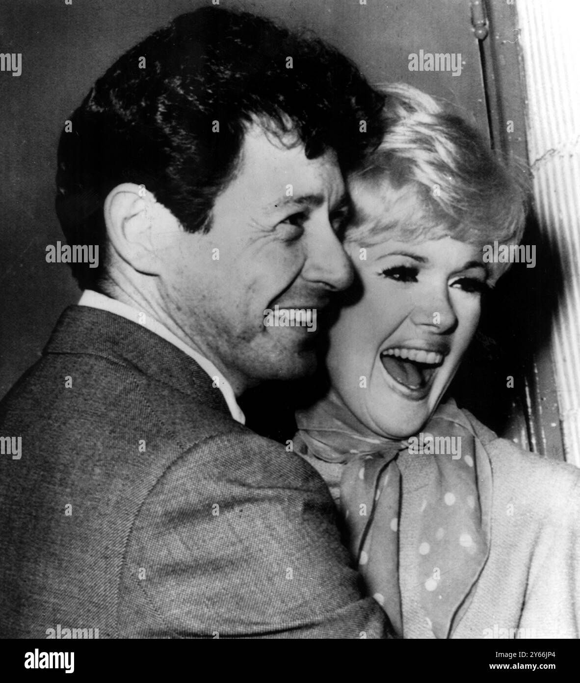 Singer, Eddie Fisher and his bride to be, singing actress Connie ...