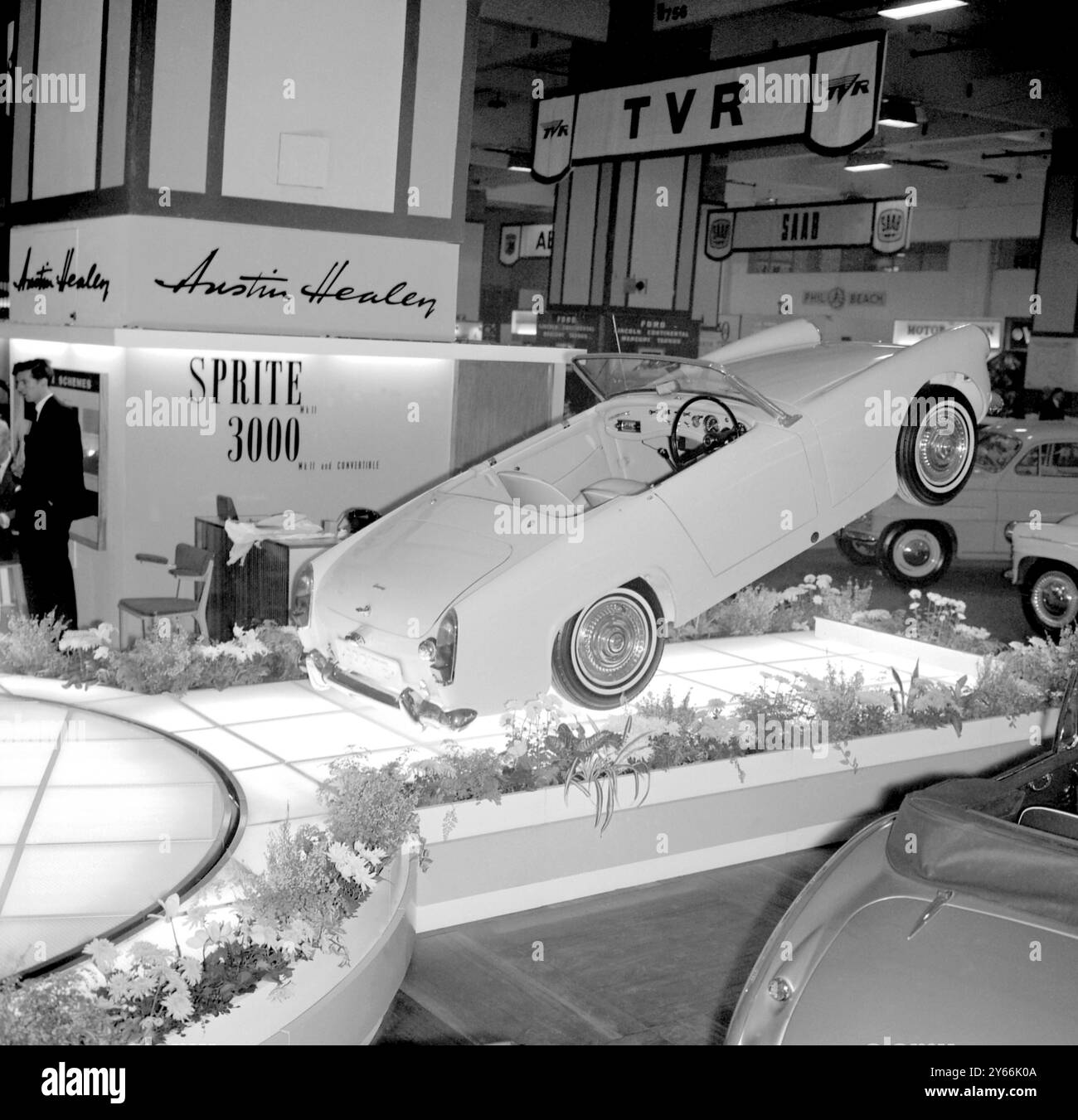 London: Austin Healey Sprite 3000 2 door 2 seater at Earls Court Motor ...