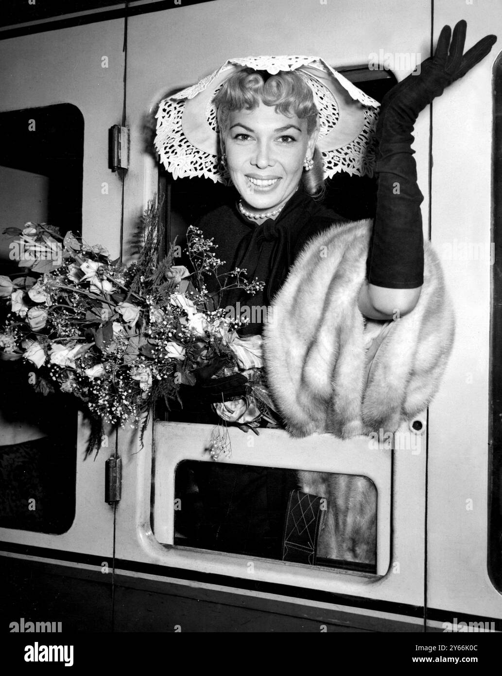 Dolores Gray, star of 'Annie Get Your Gun' who will be appearing at the ...