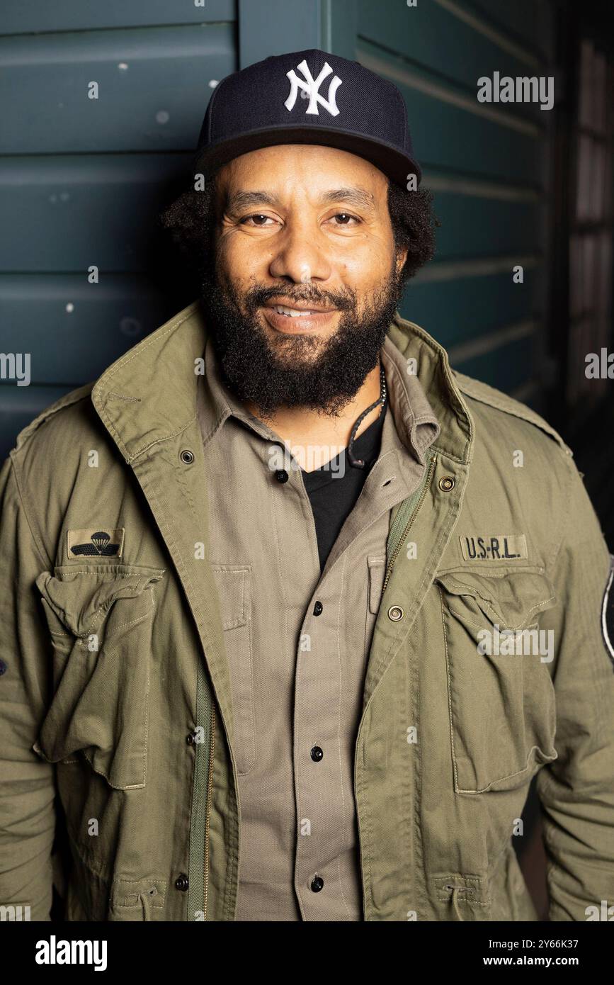 Ky-Mani Marley poses for a portrait on Sunday, Sept. 22, 2024, in New ...