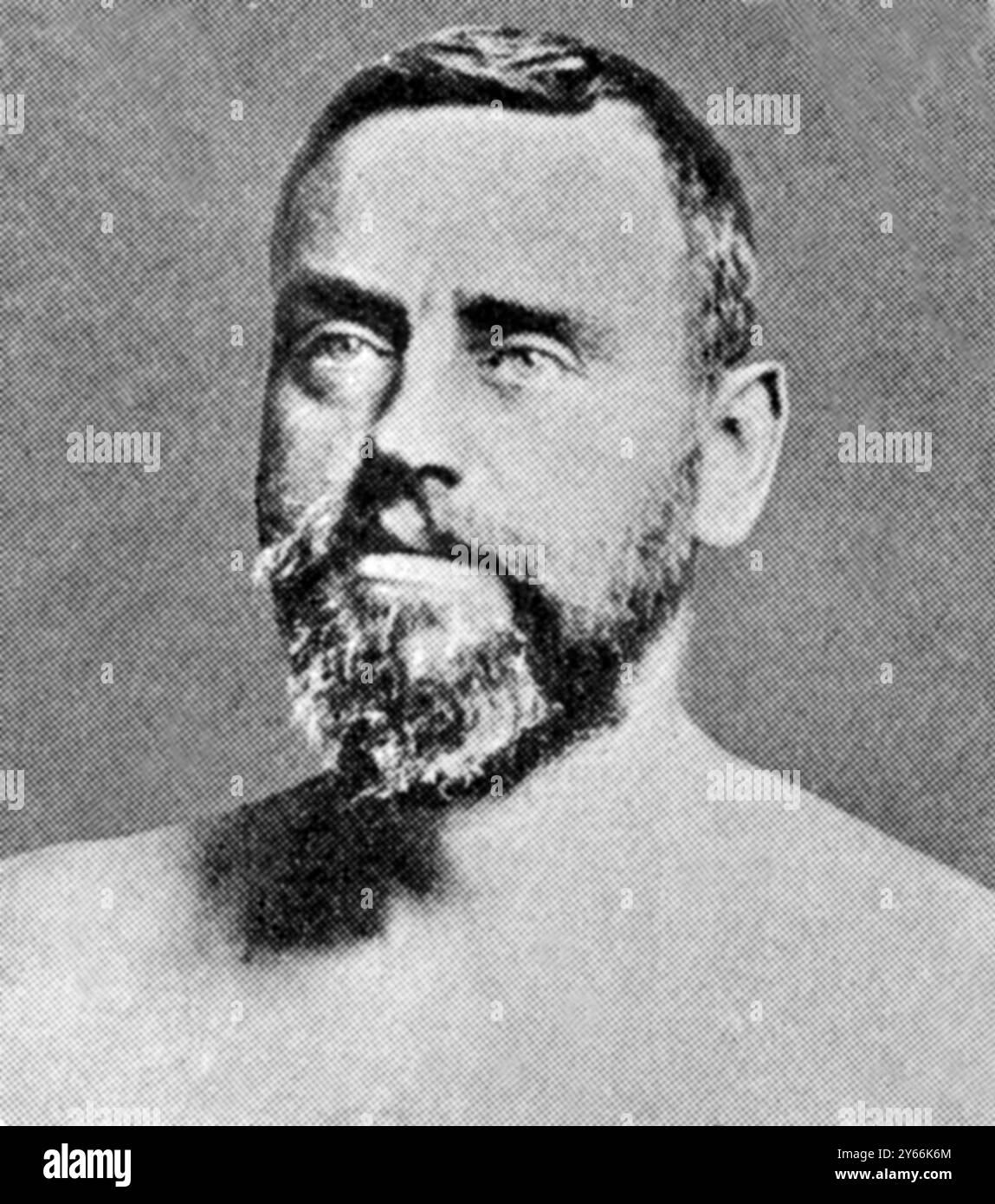 Mr Thomas William Burgess who swam across the Channel from the South ...