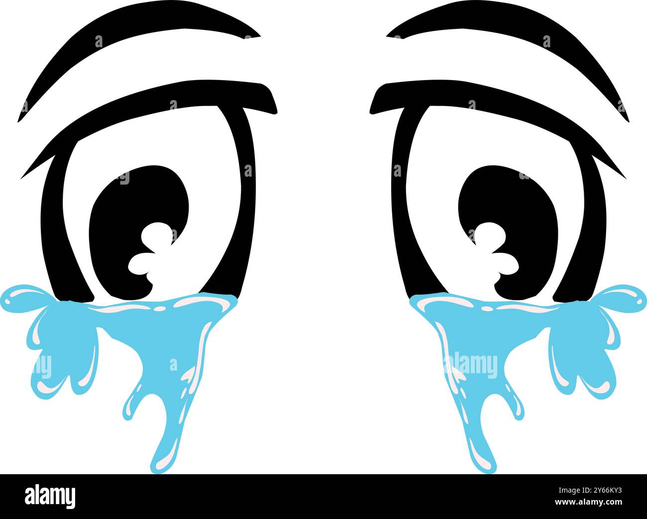 Wet iris Stock Vector Images - Alamy