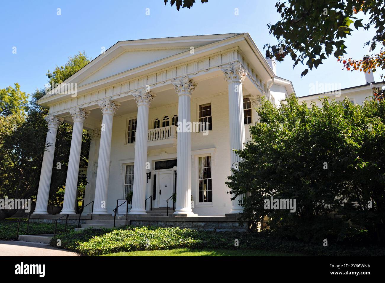 Whitehall, a historic mansion in Louisville, Kentucky, is now a ...