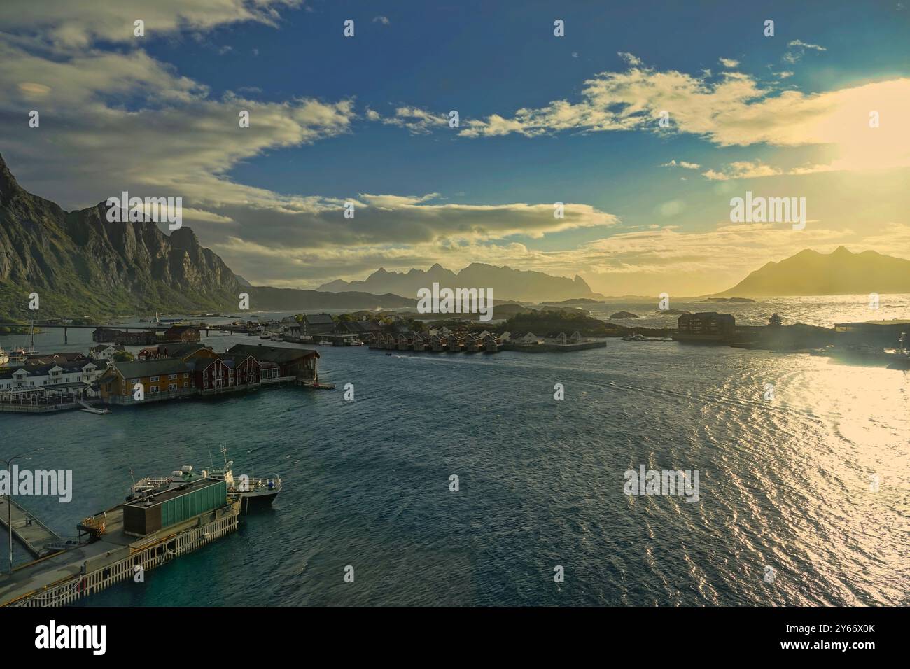 Svolvaer, Lofoten Islands, Norway, 12th September, 2024 Early morning ...