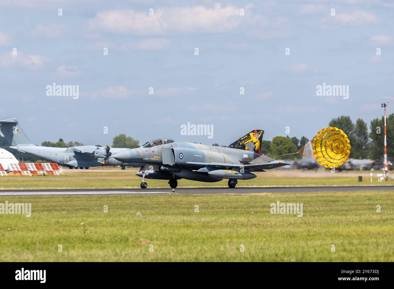 Hellenic Air Force - McDonnell Douglas F-4 Phantom II, deploying its ...