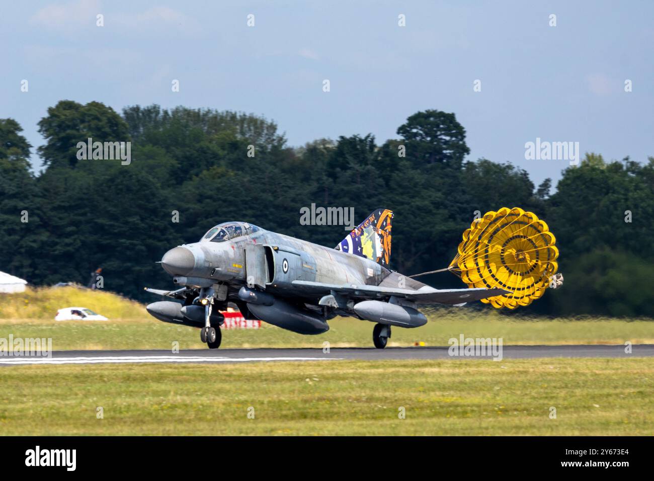 Hellenic Air Force - McDonnell Douglas F-4 Phantom II, deploying its ...