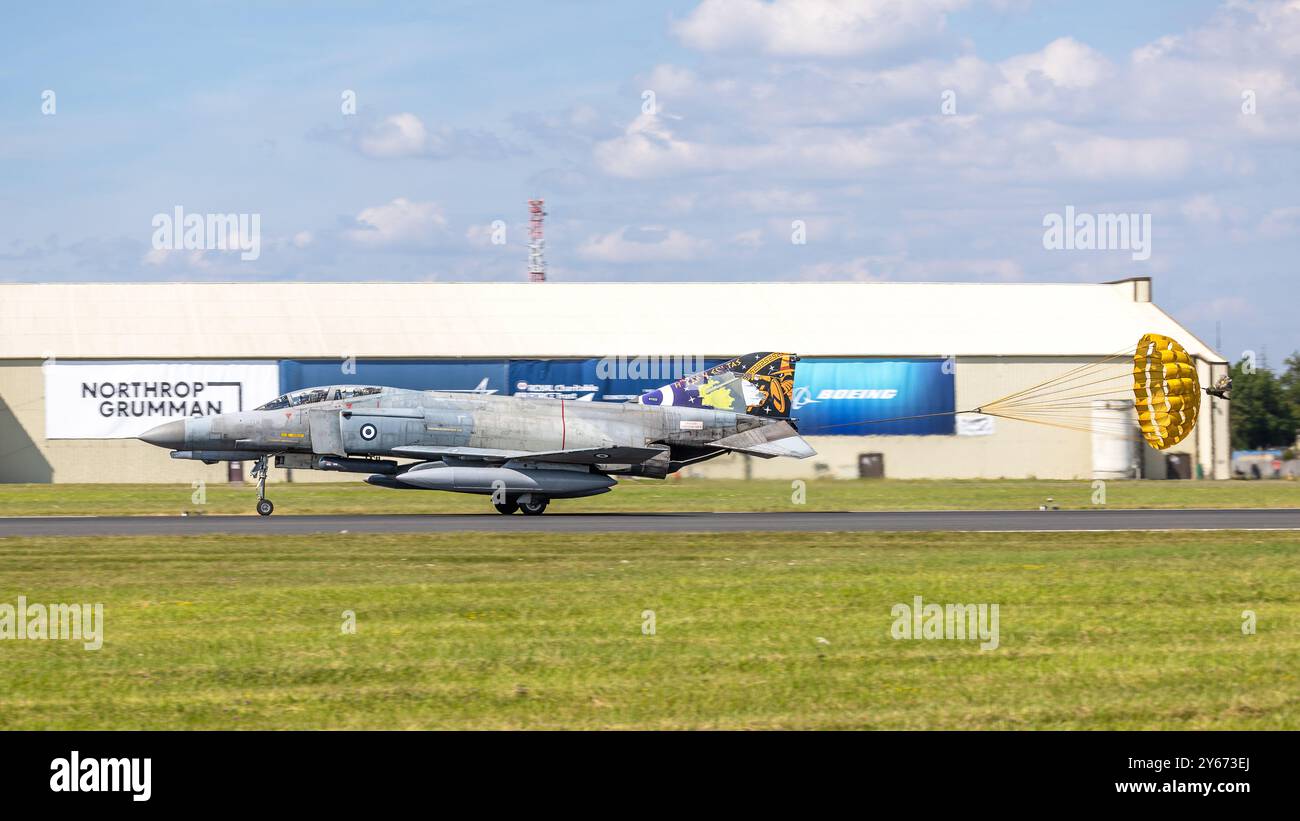Hellenic Air Force - McDonnell Douglas F-4 Phantom II, deploying its ...