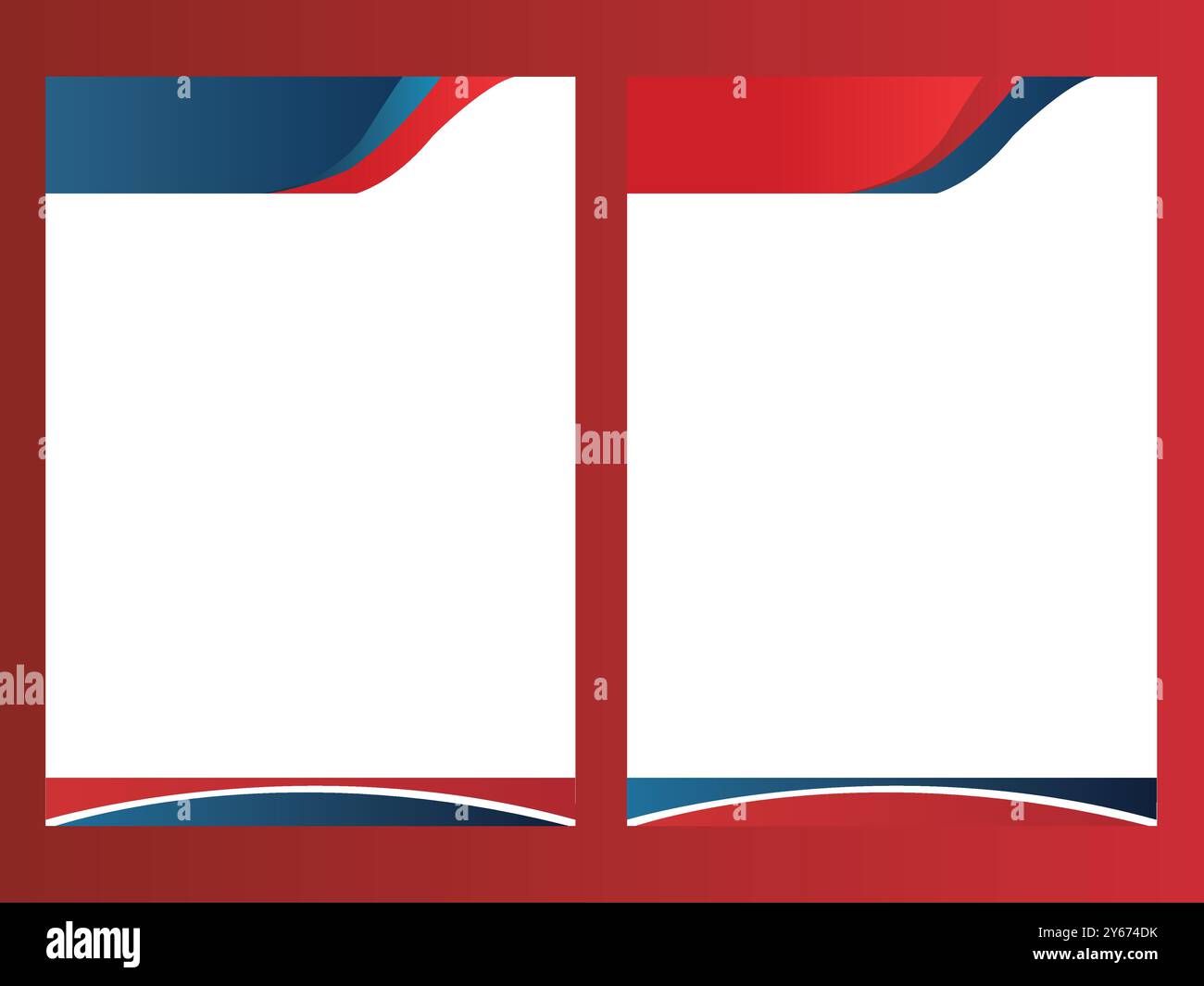 Modern business letterhead design Stock Vector Image & Art - Alamy