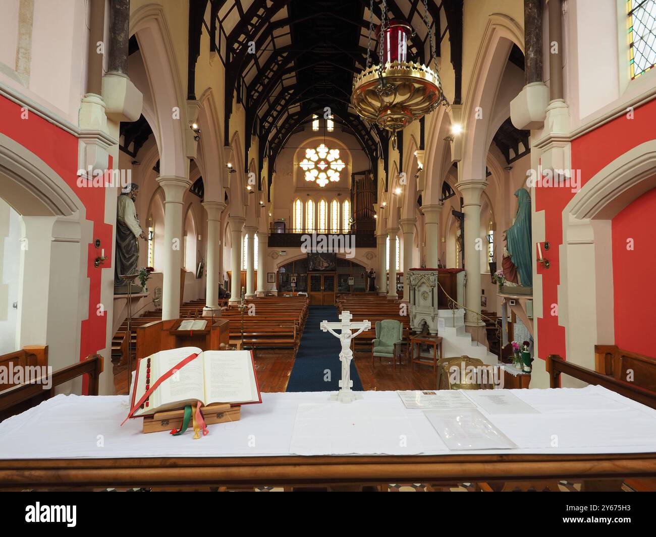 Sheerness, Kent, UK. 24th Sep, 2024. A church visited by John Kennedy ...