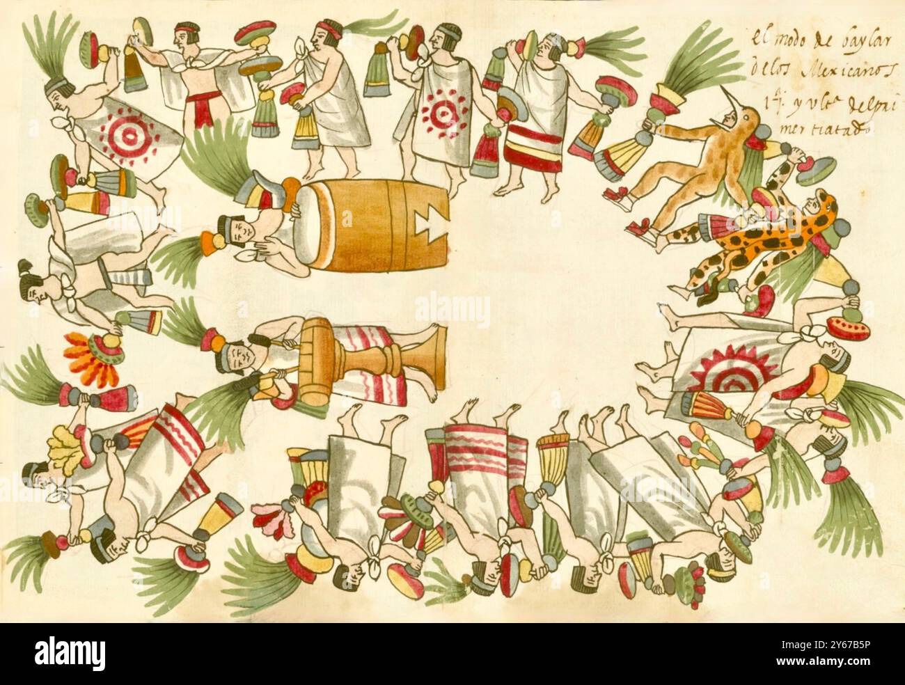 Aztecs dancing hi-res stock photography and images - Alamy