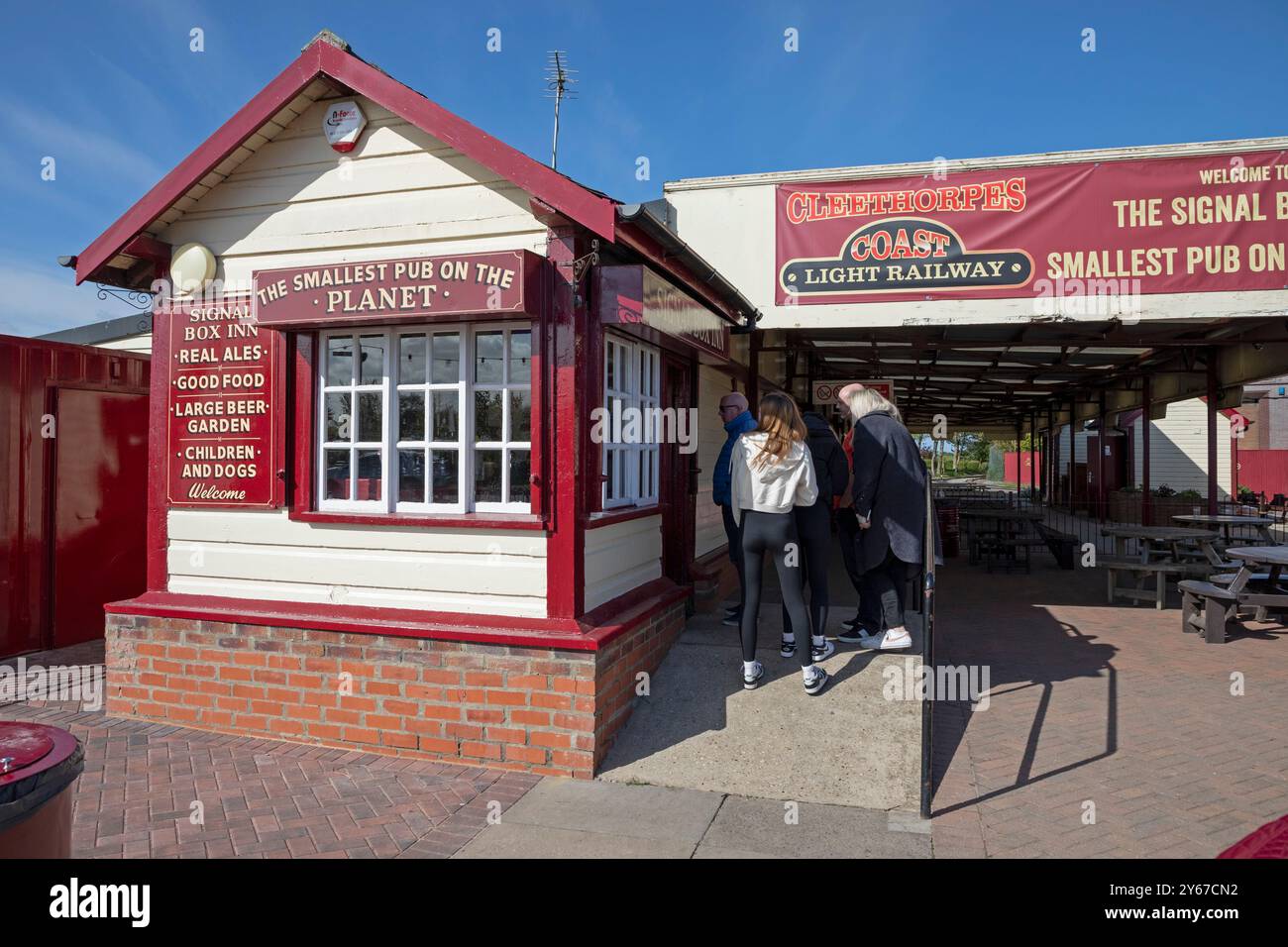 Smallest Pub on the planet, Cleethorpes Coast Light Railway ...
