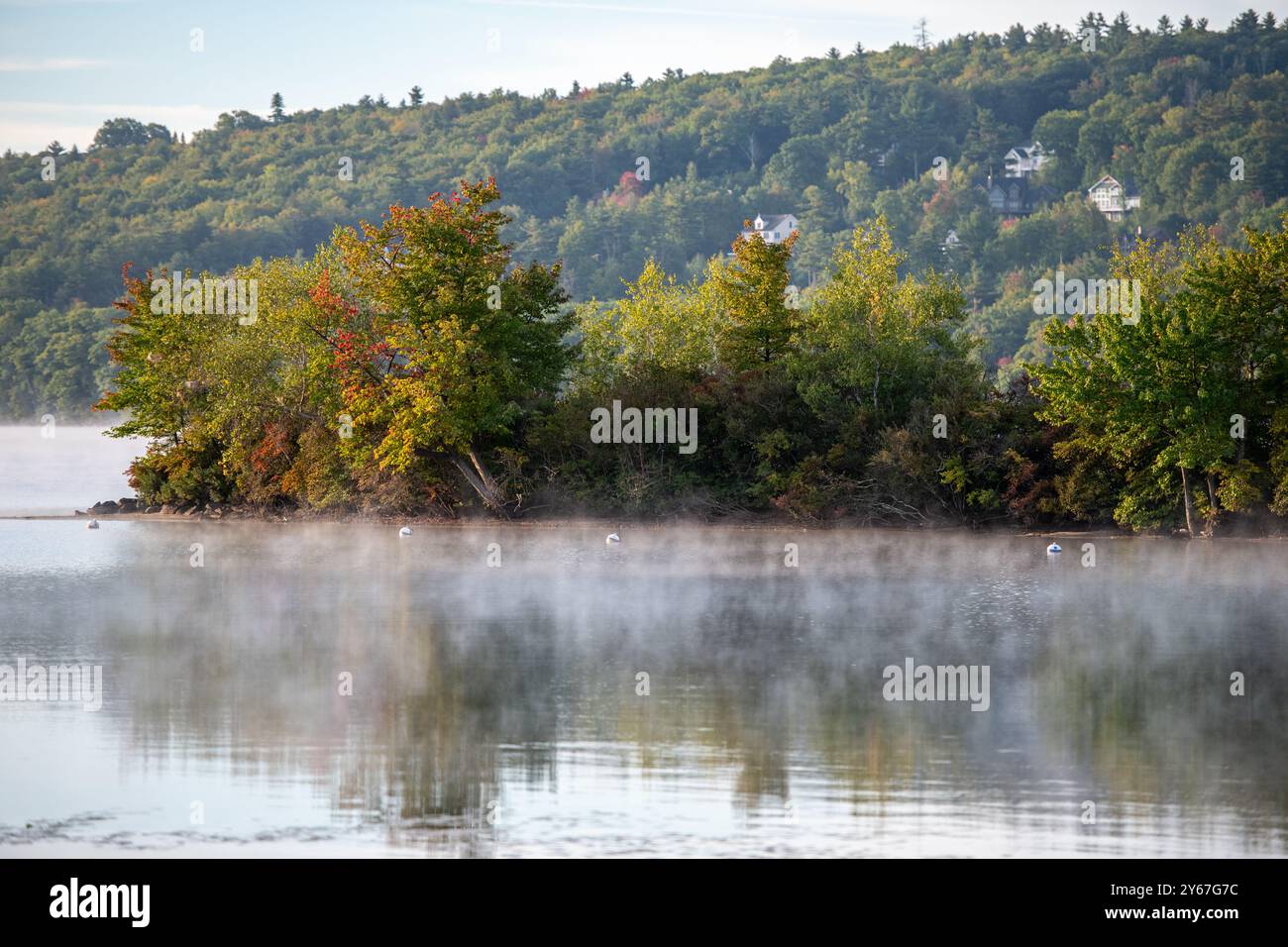 The township of Meredith on lake Winnipesaukee New Hampshire New ...
