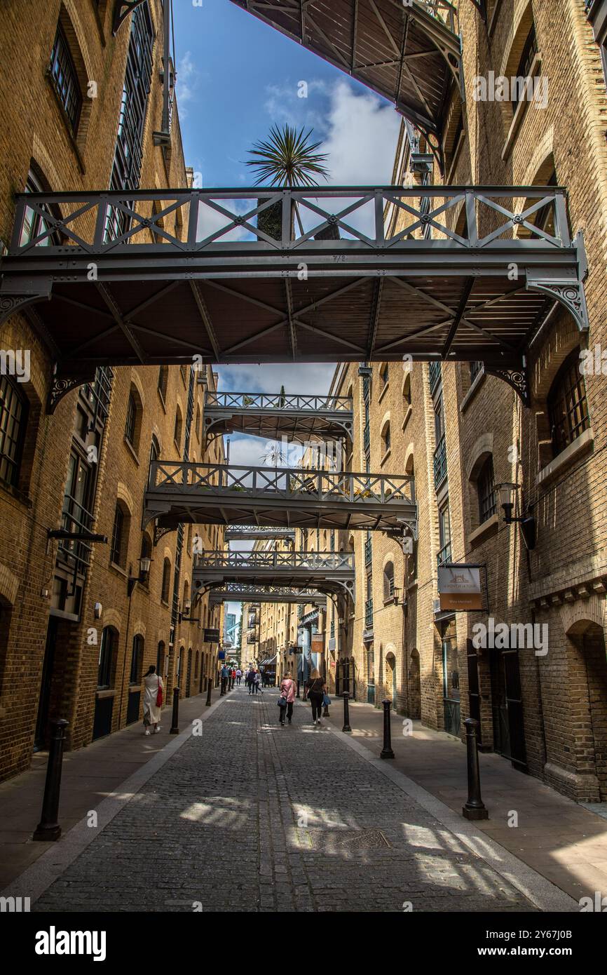 Warehouses on Shad Thames, London, England, UK Stock Photo - Alamy