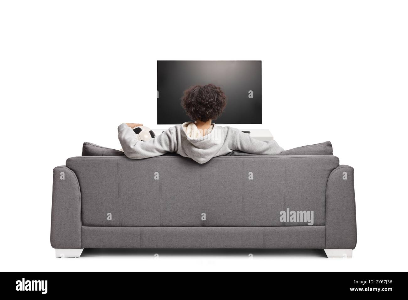 Back Of Couch With People