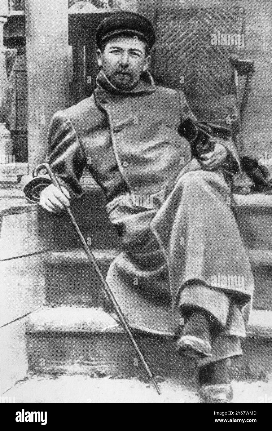 ANTON CHEKHOV (1860-1904) Russian author and playwright, about 1890 ...