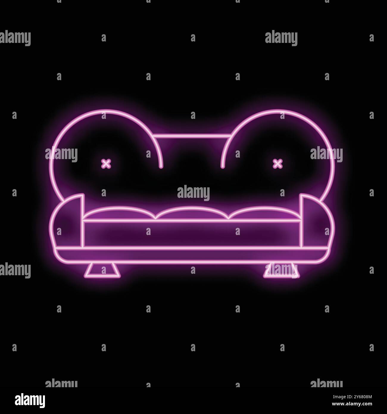 Neon sign lounge bar Stock Vector Images - Alamy