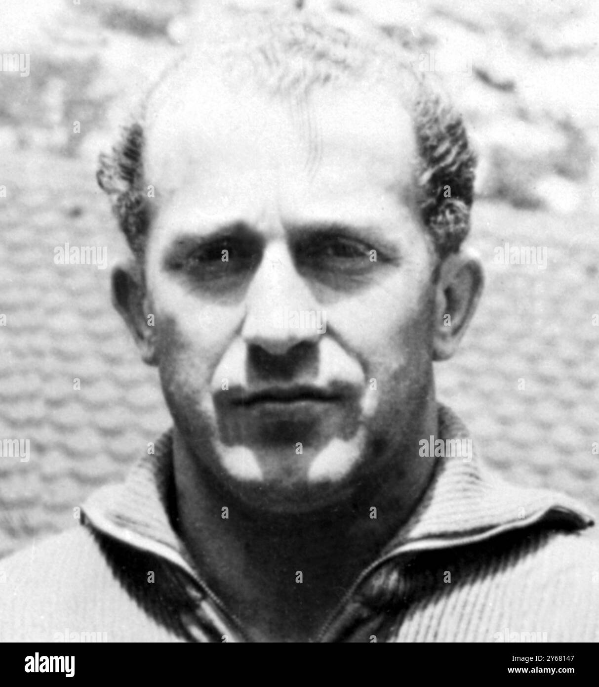 Werner Liebrich, West German World Cup Footballer. 3rd June 1954 Stock ...