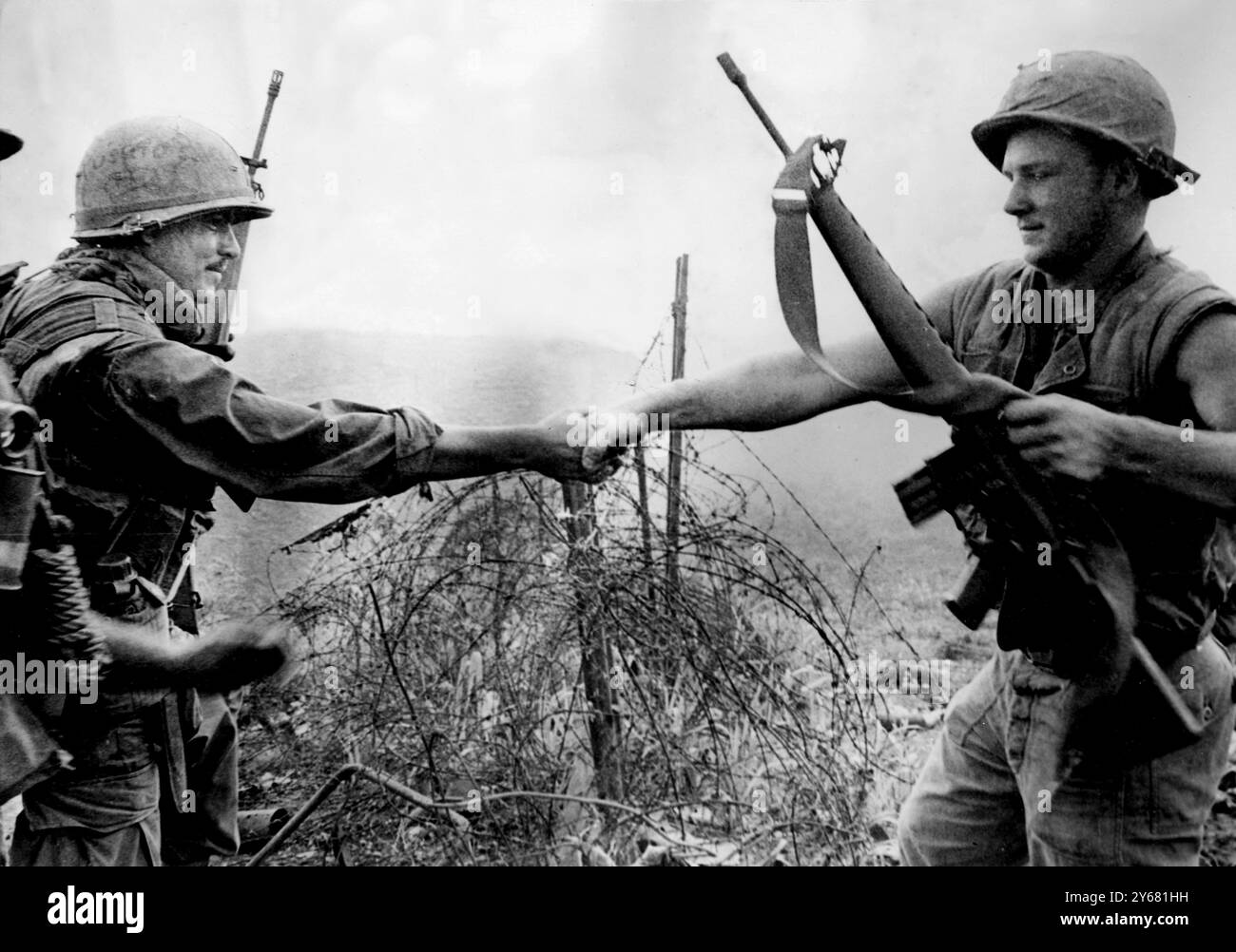 Us marine corps lance Black and White Stock Photos & Images - Alamy