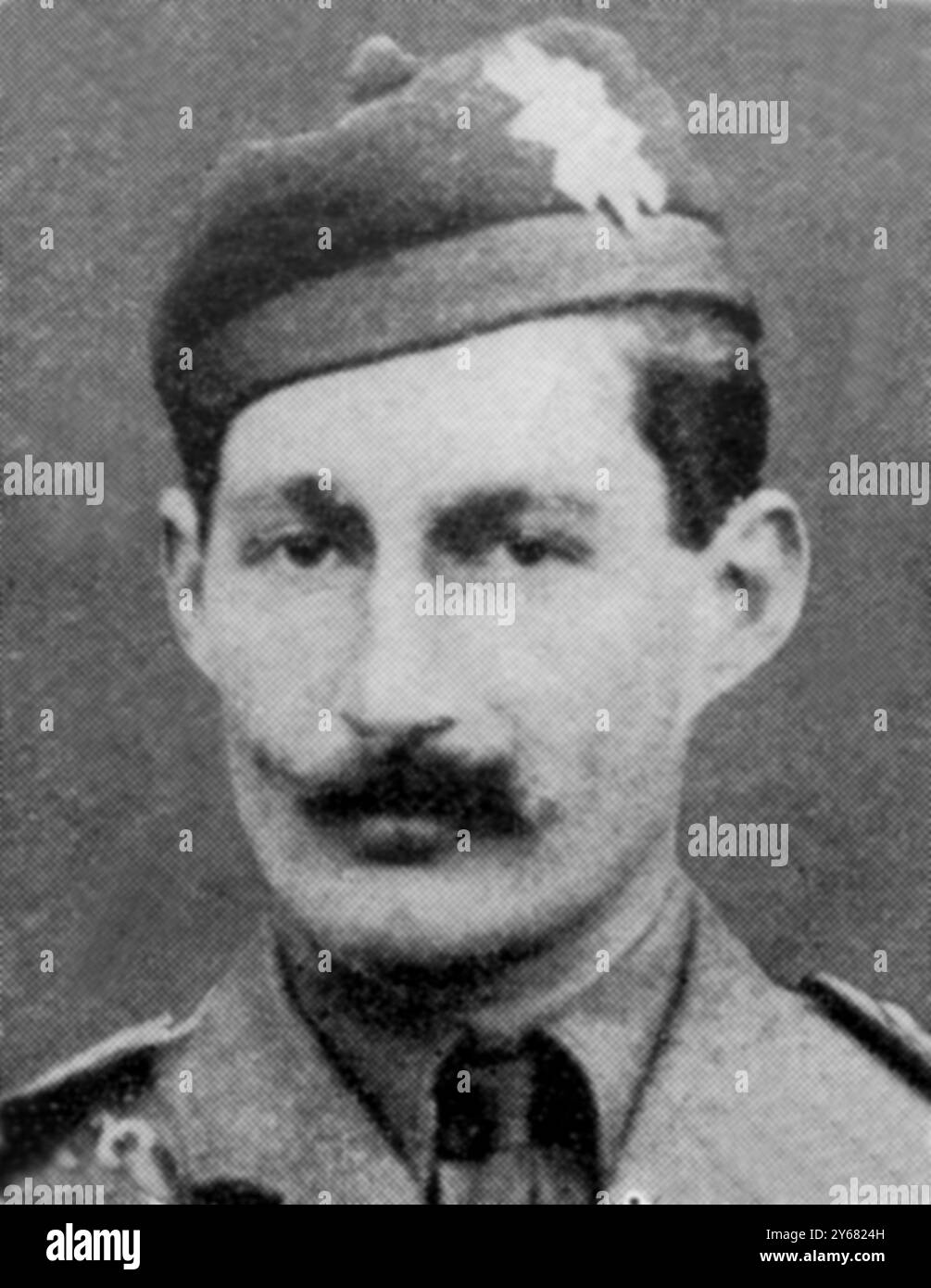 Capt. Fergus Bowes-Lyon (Black Watch) third son of Earl of Strathmore ...