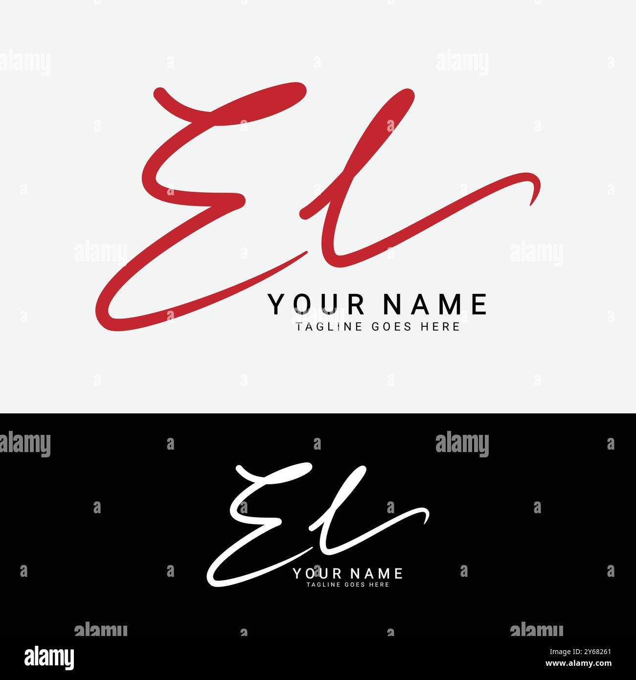 Cursive El Logo