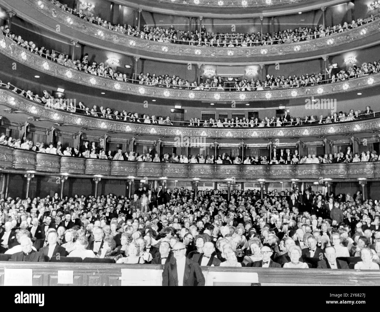 The opera boxes Black and White Stock Photos & Images - Alamy