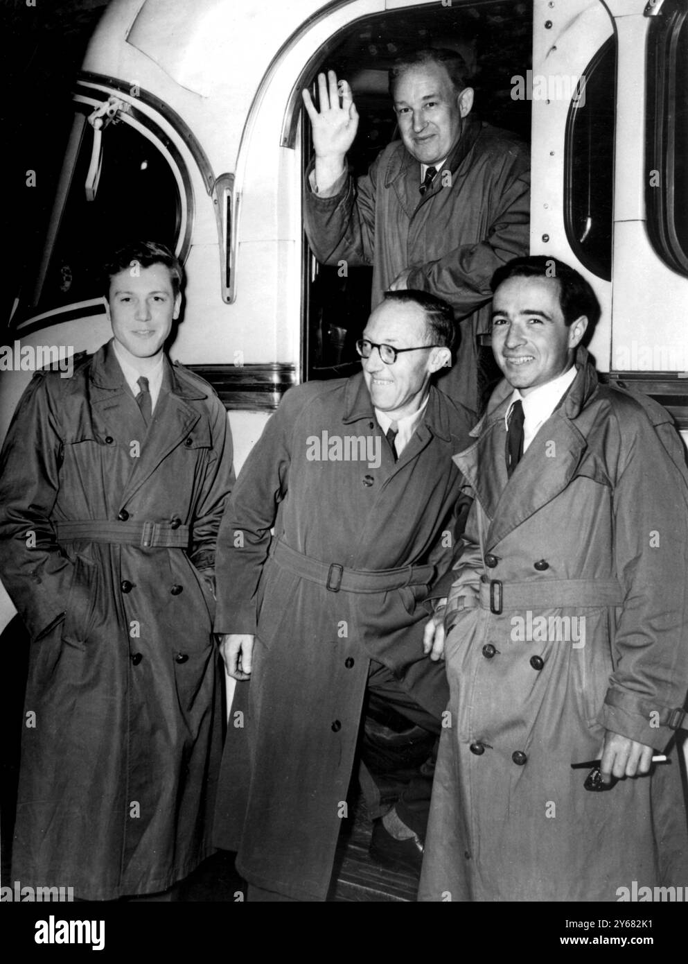 A television expedition leaves London en route to Africa, where it is ...