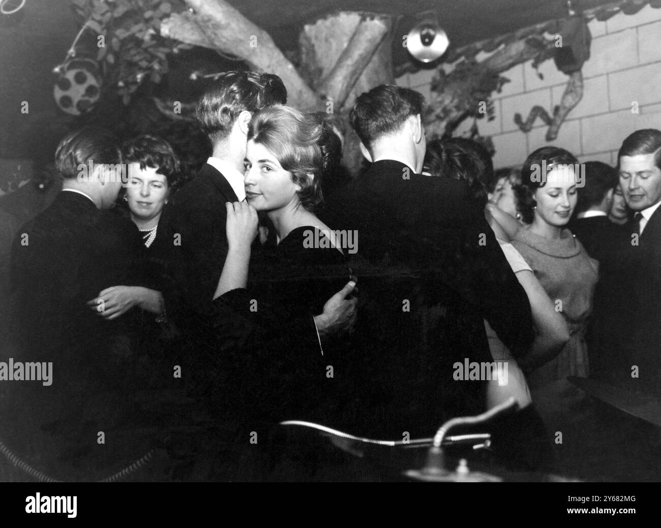 Dancing at the Blue Angel Club in Berkeley Street, London W17 November ...