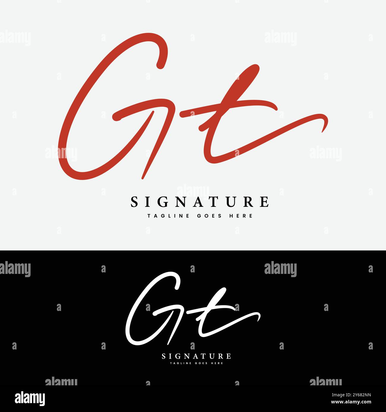 Letter gt logo hi-res stock photography and images - Alamy