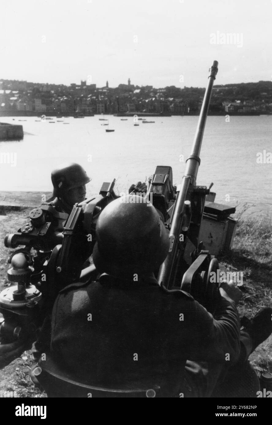 Ww2 top britain places channel islands hi-res stock photography and ...