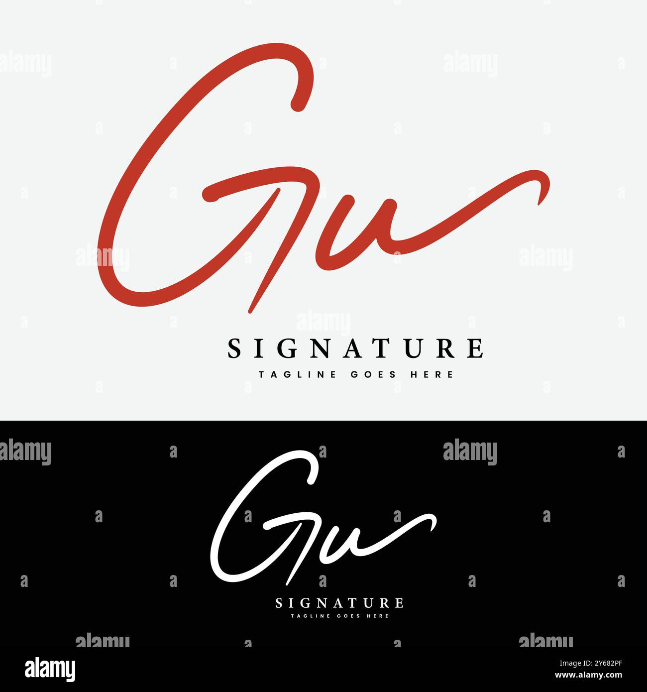 Initial letter gu hi-res stock photography and images - Alamy