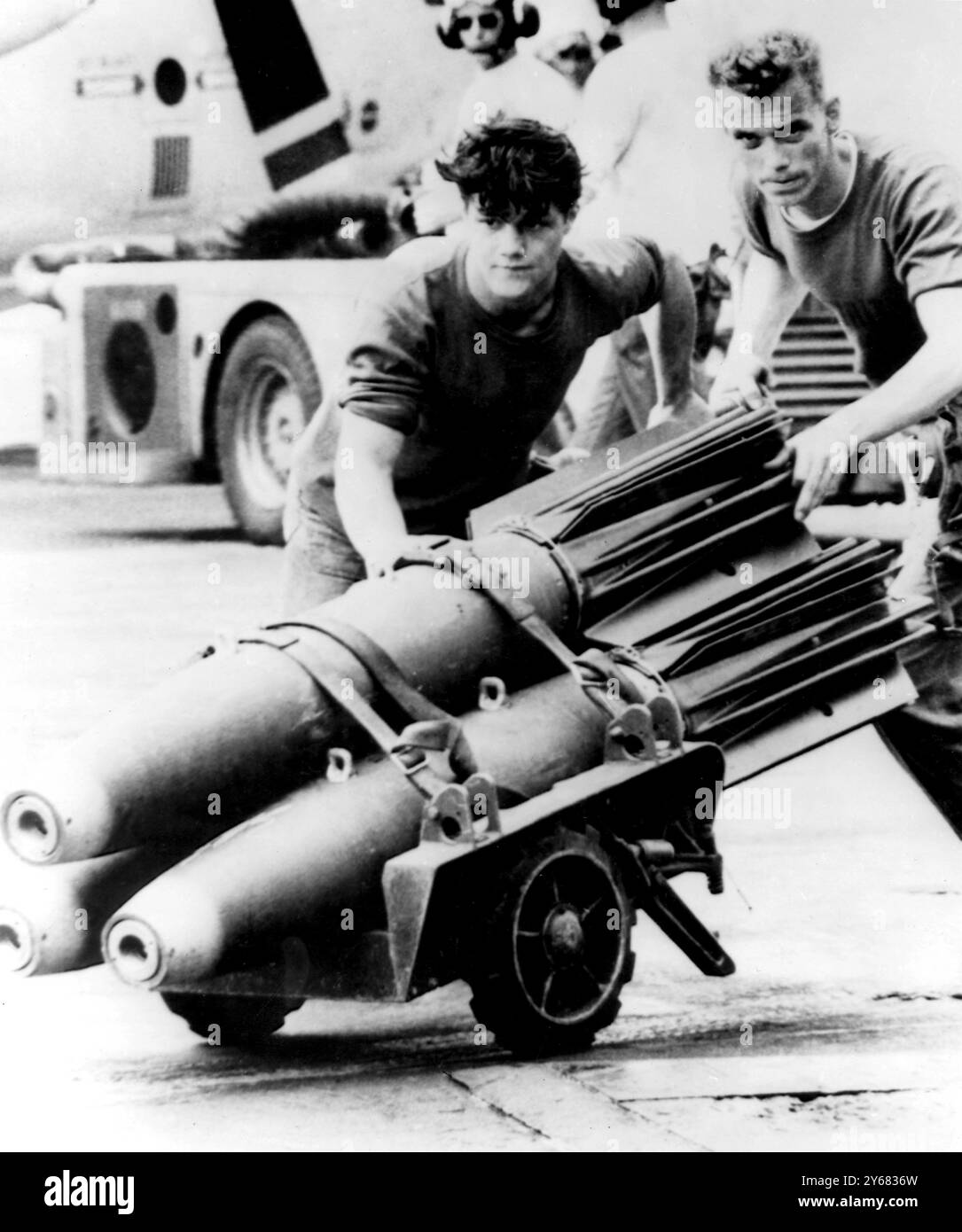 United States planes stepped up their bombing of North Vietnamese ...