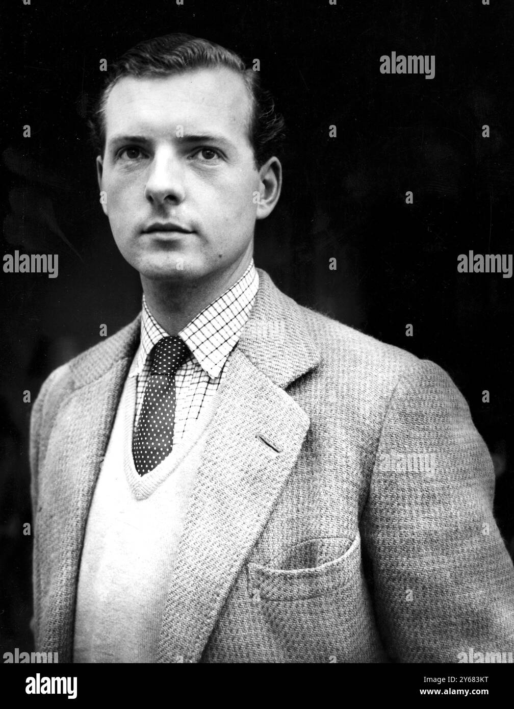 Lord Plunket, 30 year old friend of Princess Margaret, is seen in this ...