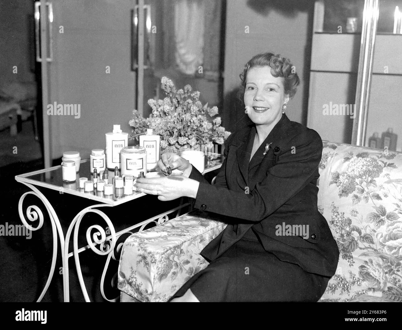 Mrs Thelma Holland, director of London's oldest beauty salon, is the ...