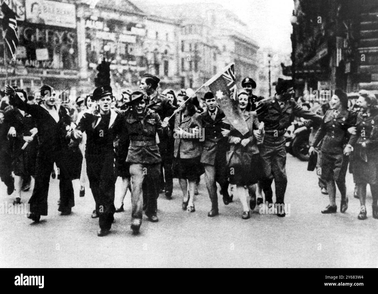 London may ve day Black and White Stock Photos & Images - Alamy