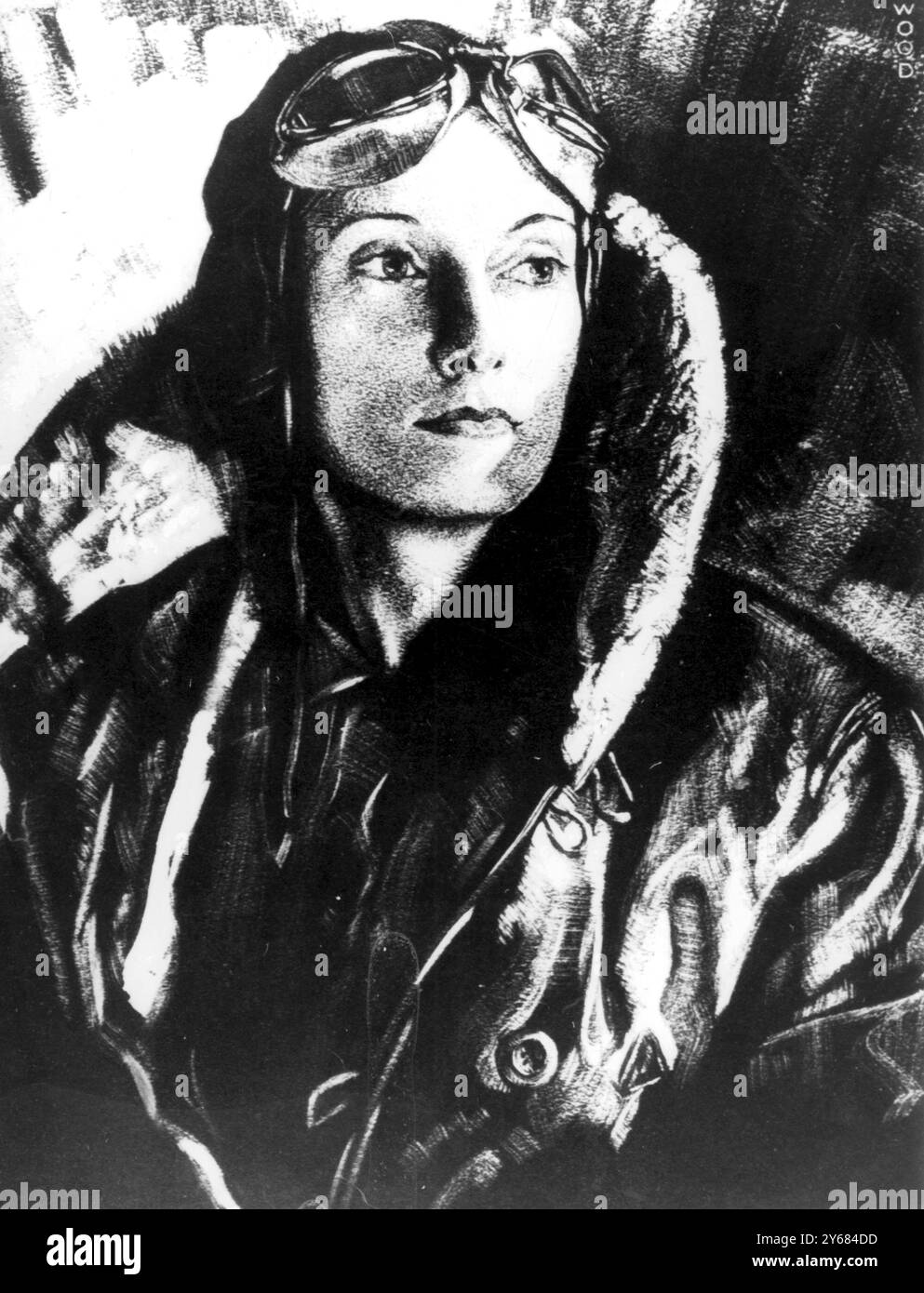 The first woman to fly solo east to west across the Atlantic. Mrs Beryl ...