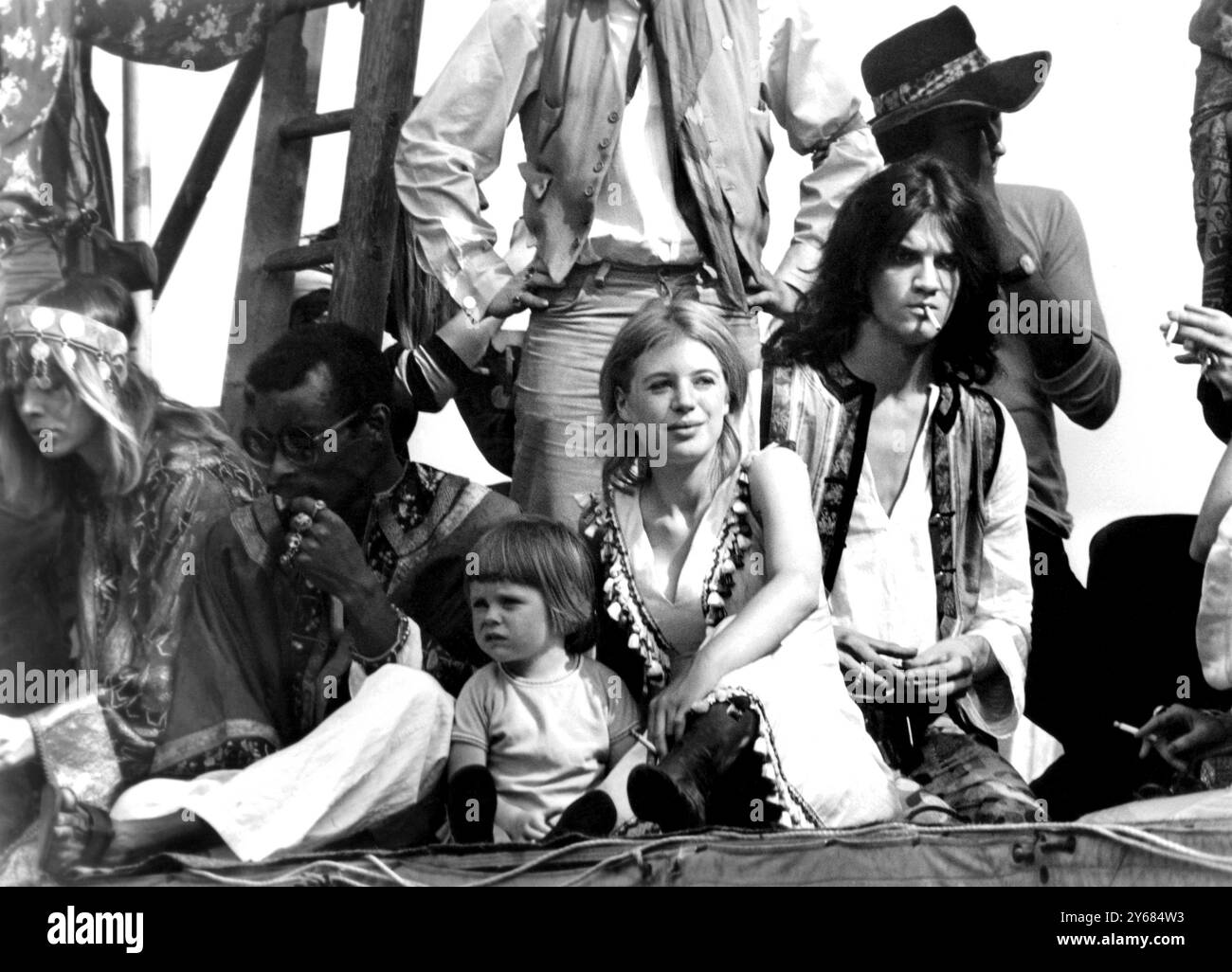 Actress marianne faithfull hi-res stock photography and images - Alamy