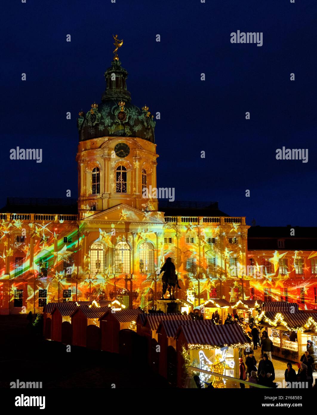 German Christmas market, Berlin Stock Photo - Alamy