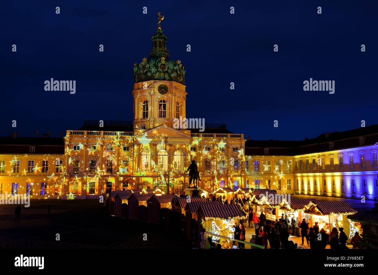 German Christmas market, Berlin Stock Photo - Alamy