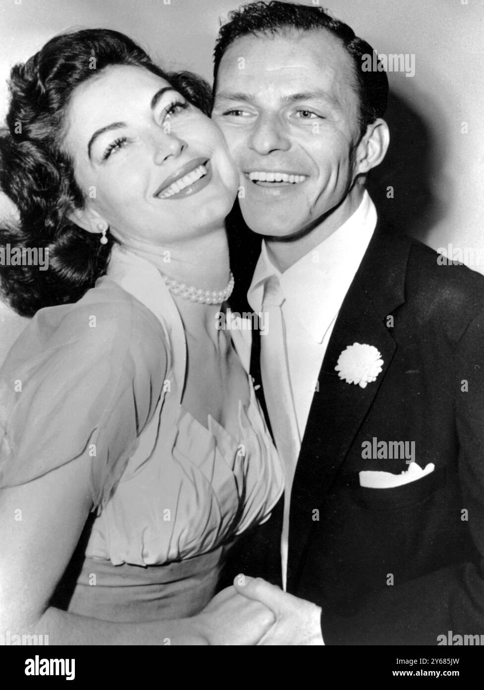 Frank Sinatra and Ava Gardner Stock Photo - Alamy
