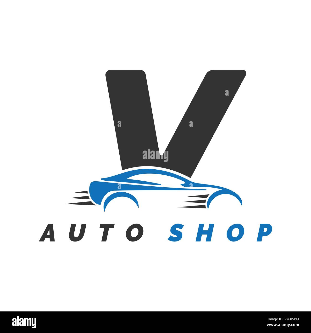 V transport logo Stock Vector Images - Alamy