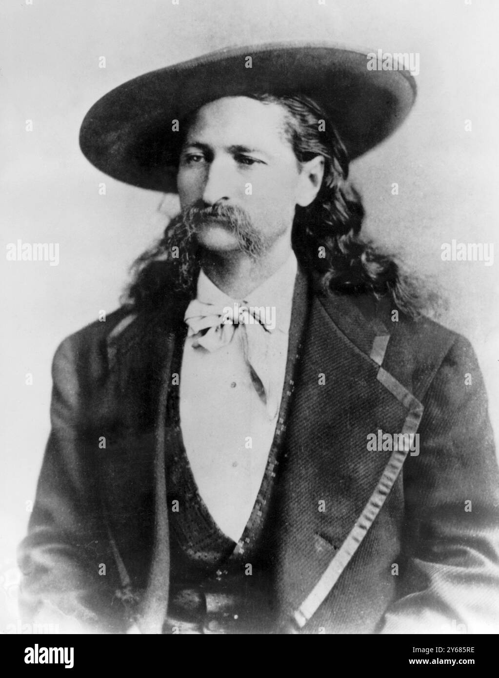 Wild Bill Hickock A legendary gunfighter from the American Wild West ...